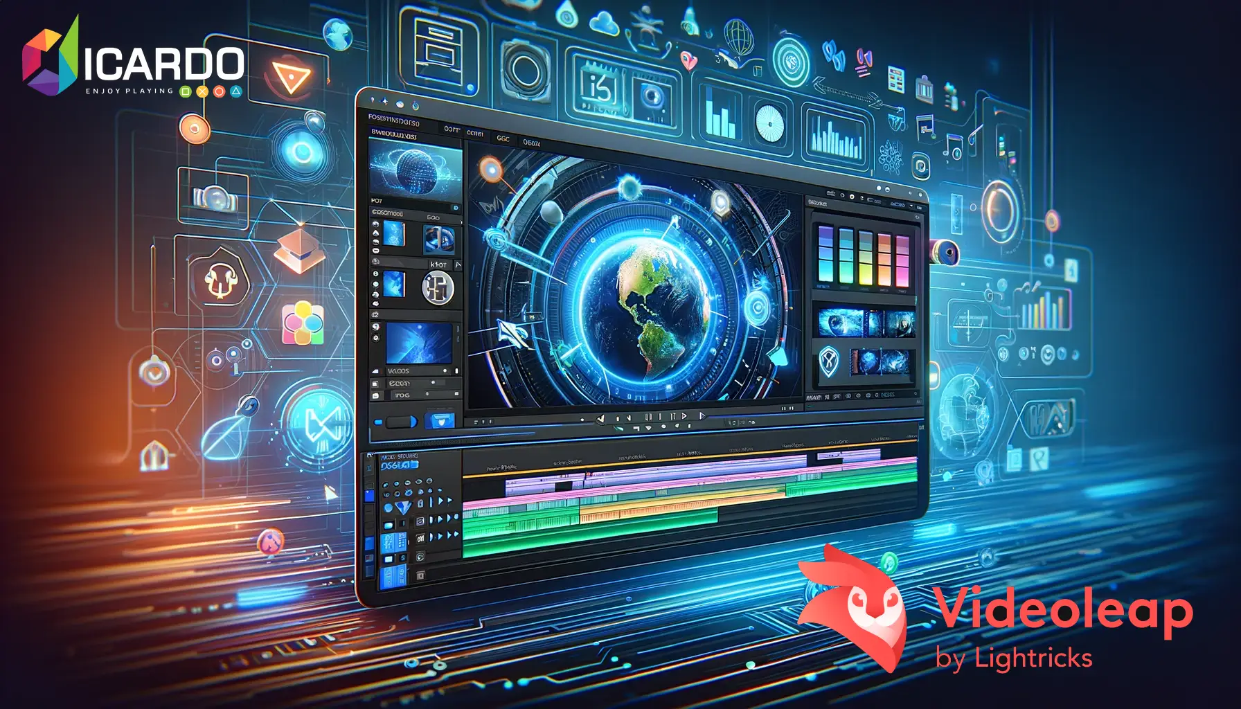 خرید اشتراک نرم افزار Videoleap Ai در کمتر از چند دقیقه | ارزان| دیکاردو